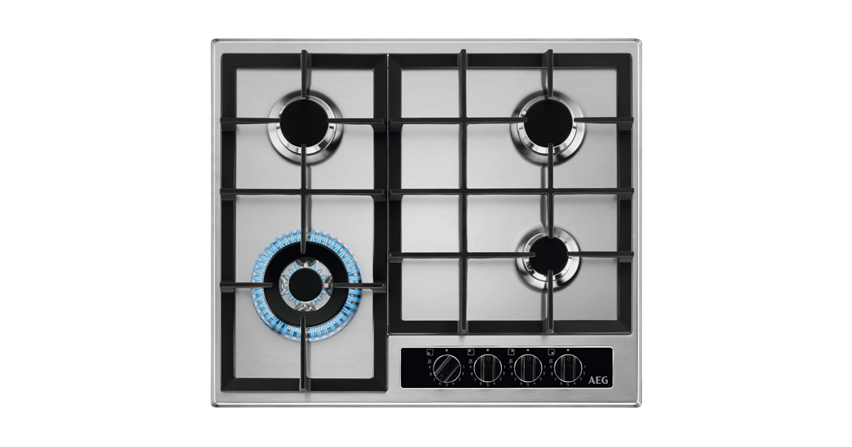 Plaque de cuisson à gaz encastrée de 60 cm de la série 6000 avec 4 ...